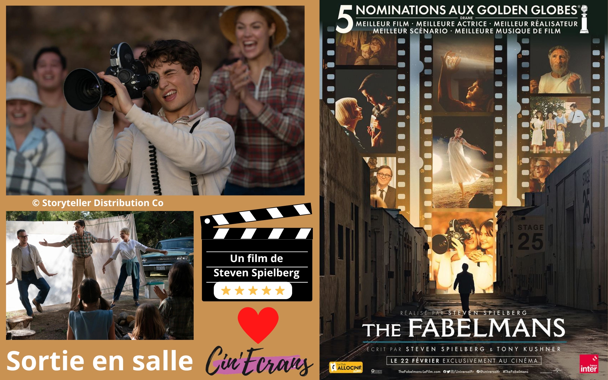 Fabuleux The fabelmans… - Cin'Ecrans
