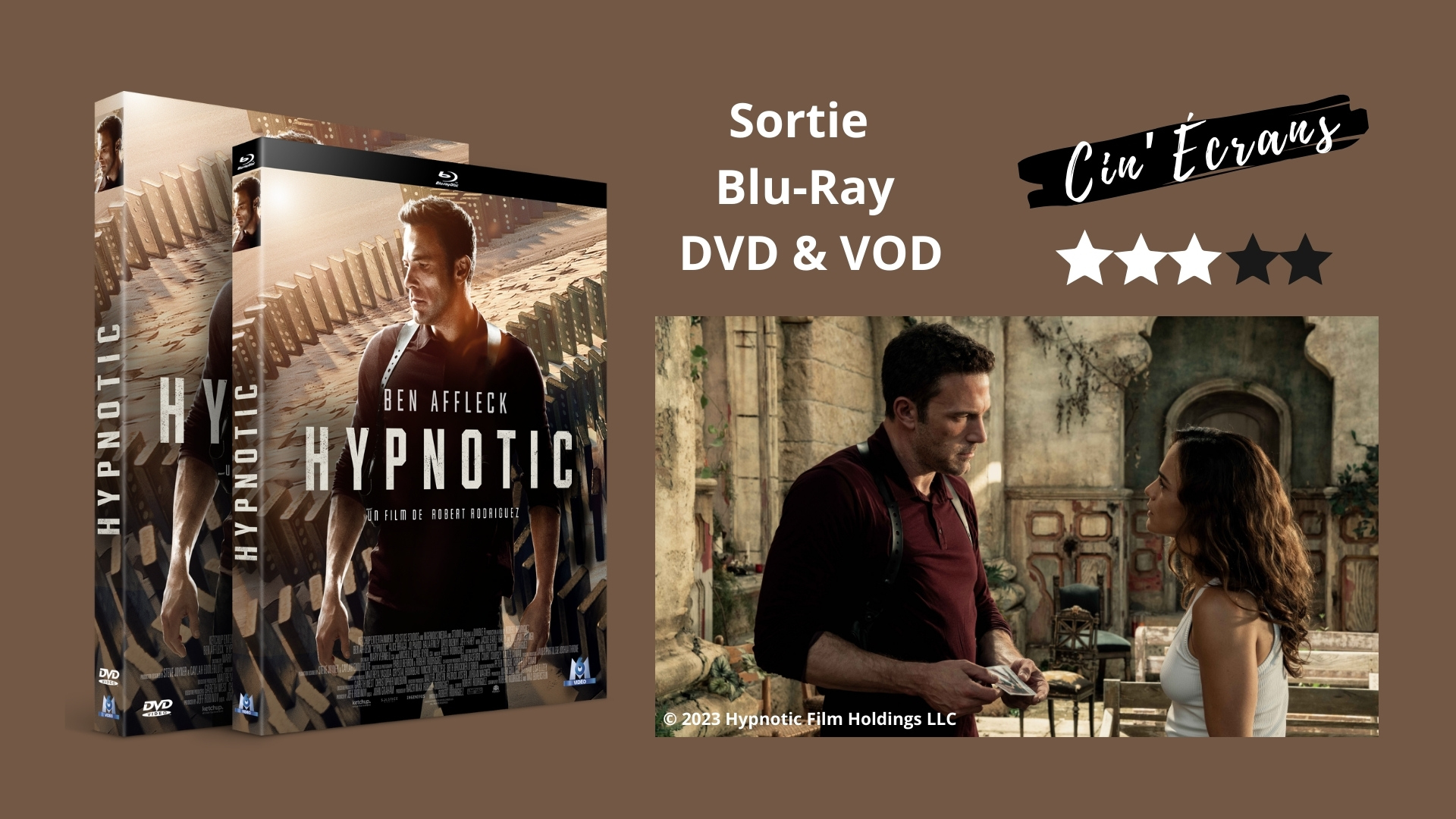 Hypnotic, improbable mais distrayant ! - Cin'Ecrans