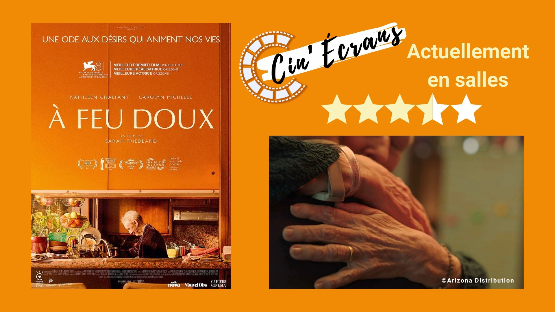 À feu doux – J’ai la mémoire qui flanche… - Cin'Ecrans
