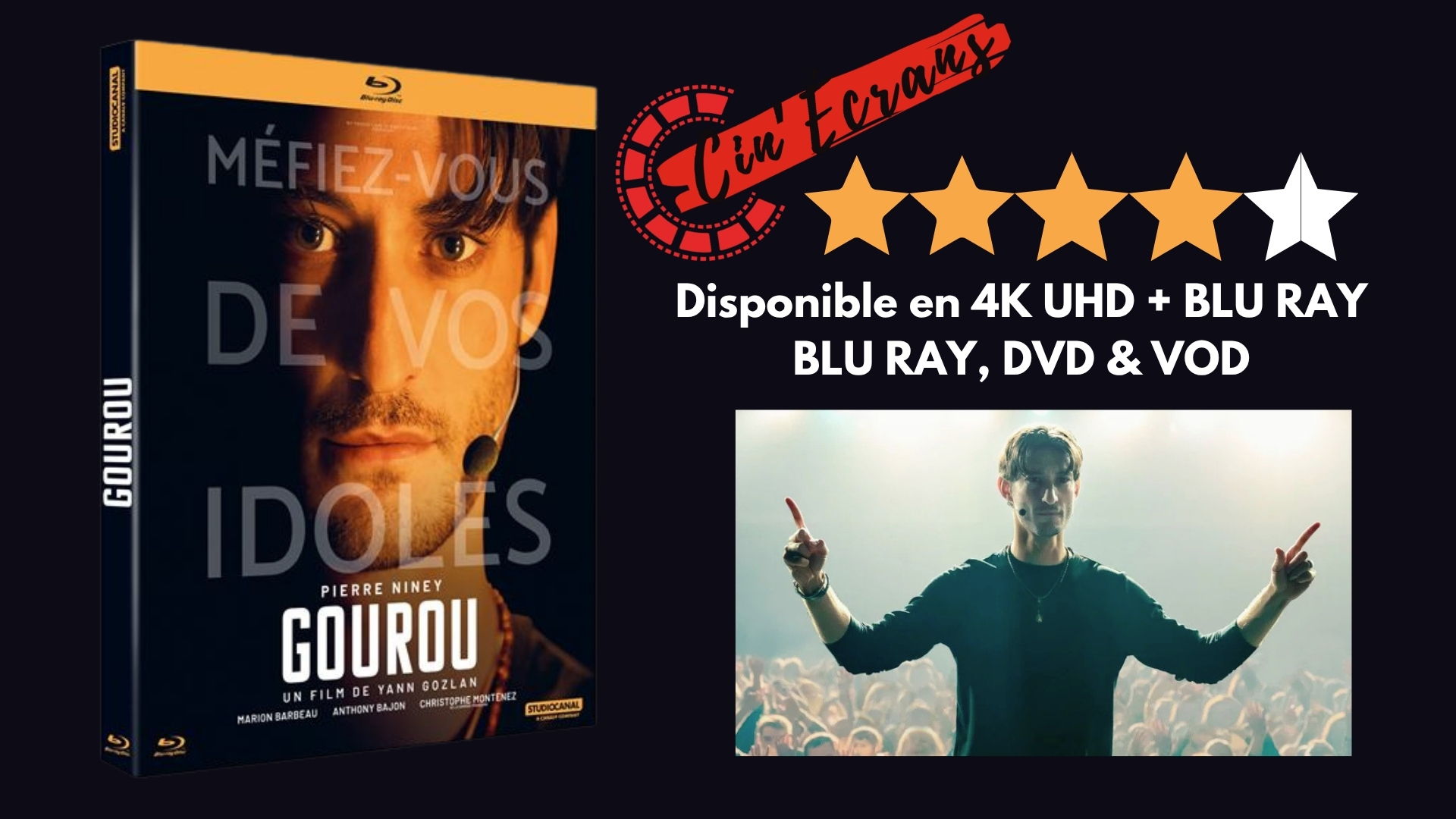 Gourou – Sous l’emprise de Pierre Niney - Cin'Ecrans